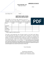 GST Audit Notice - Form ADT-01 | PDF