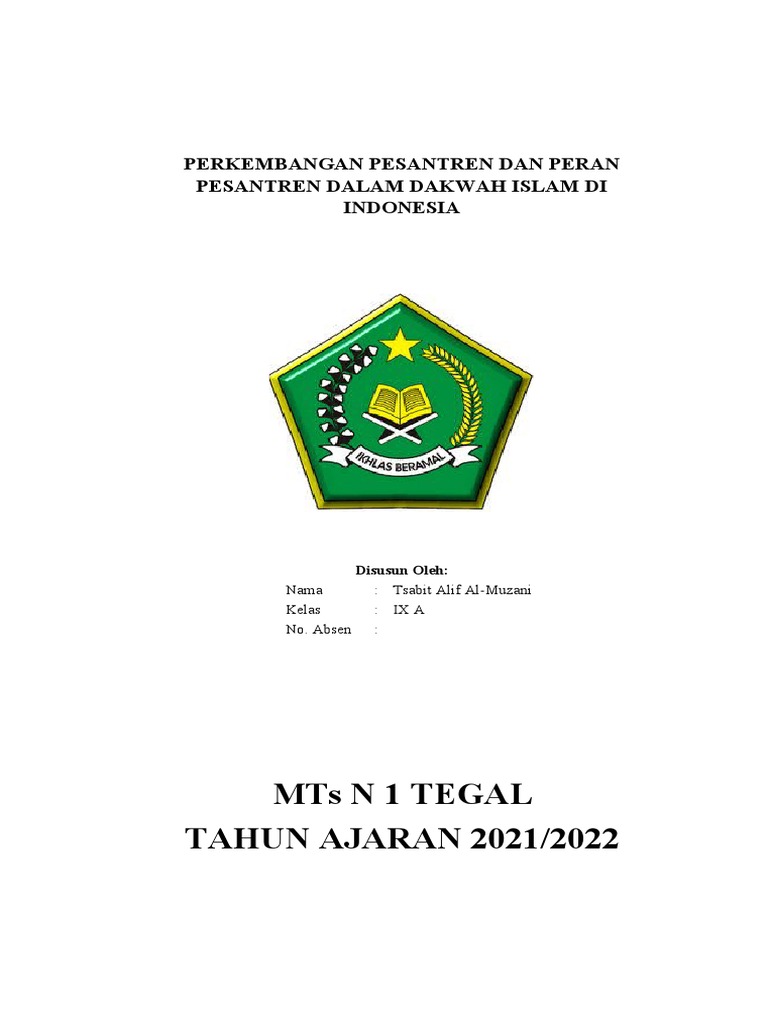 Peran Pesantren dalam Dakwah Islam | PDF