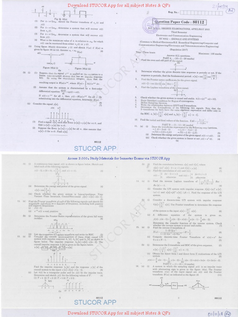 STUCOR - QP-EC8352 QP | PDF