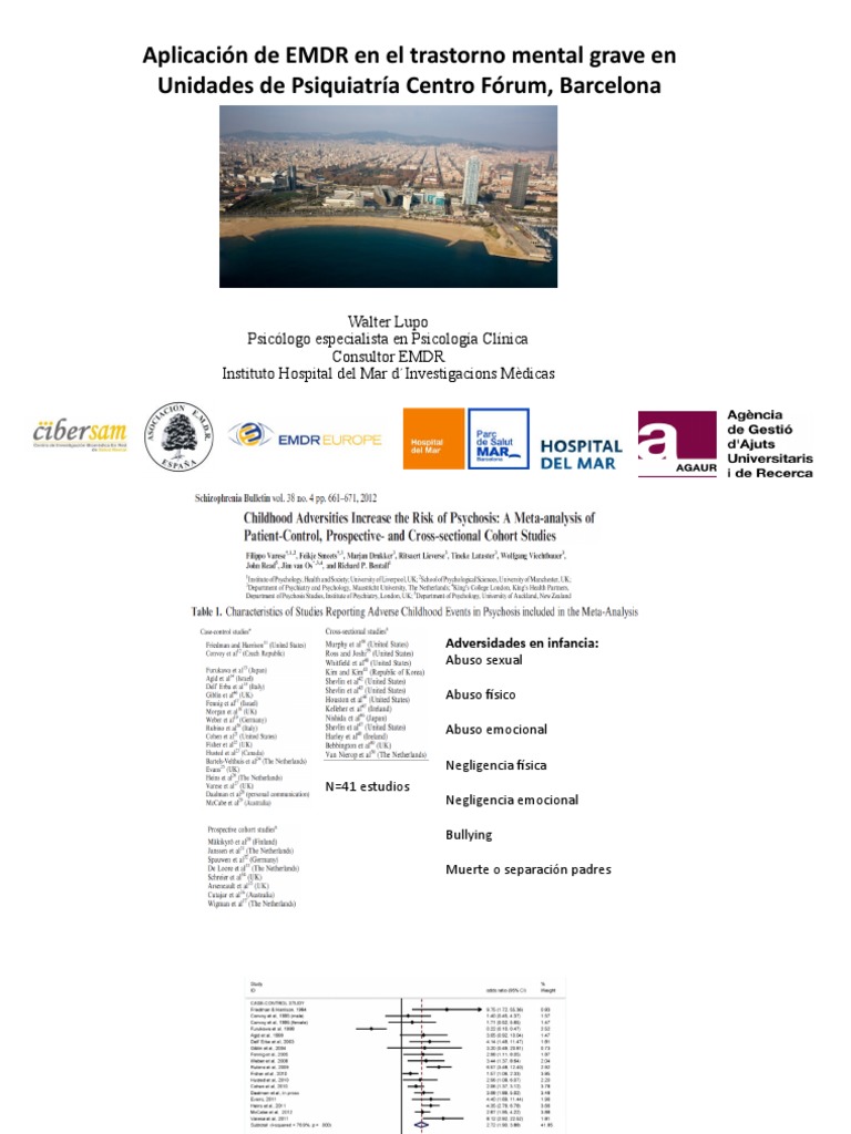 EMDR y Terapia de Apoyo en la Prevención de Recaídas Afectivas en ...