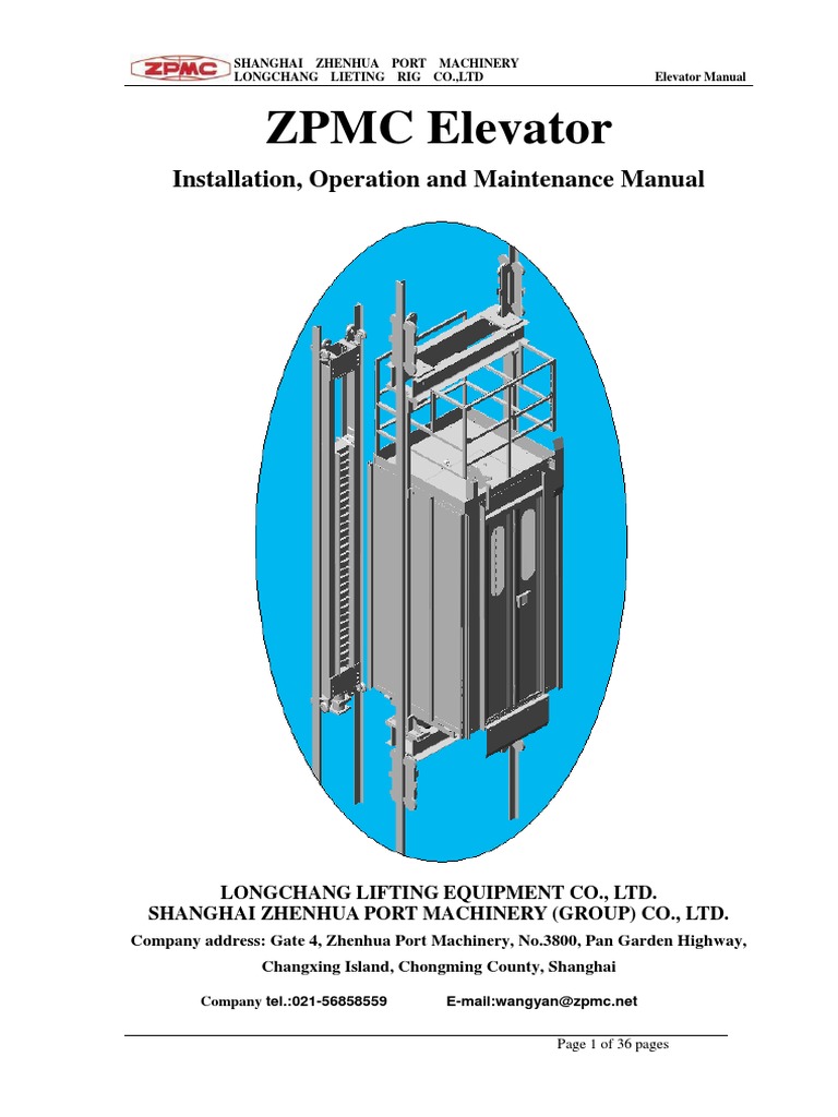 Crane Elevator User Manual | PDF | Elevator | Programmable Logic Controller