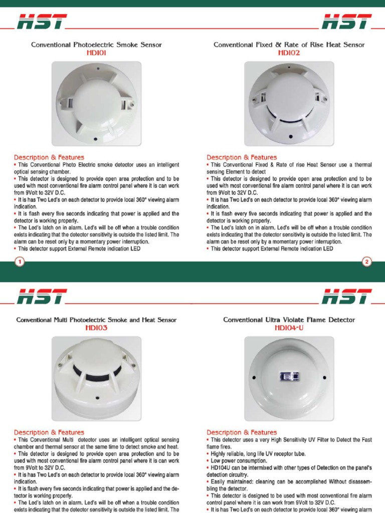 HST Fire Alarm System | PDF