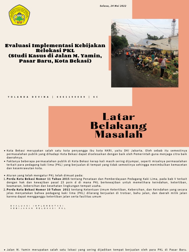 Seminar Penelitian ETKP Yolanda Devina (6661190089) 6C | PDF