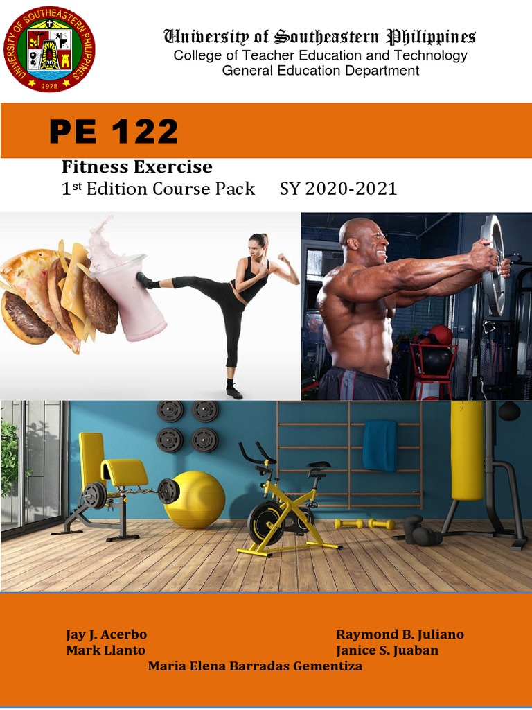 Fitness Exercise: University of Southeastern Philippines | PDF | High ...