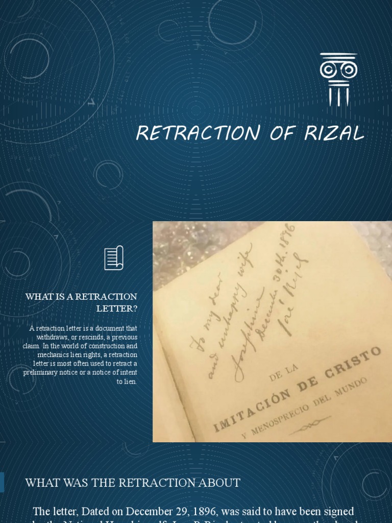 Retraction of Rizal | PDF