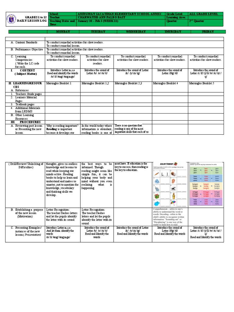 DLL For Remediation Activities | Download Free PDF | Behavior Modification | Cognition