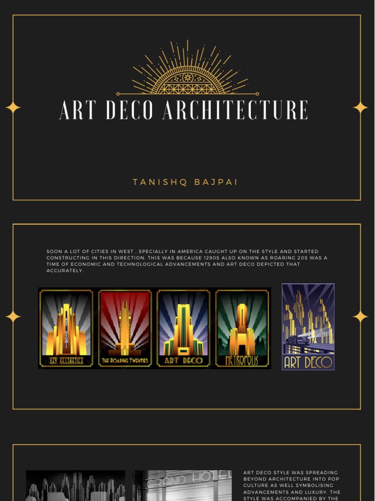 Art Deco Architecture | PDF