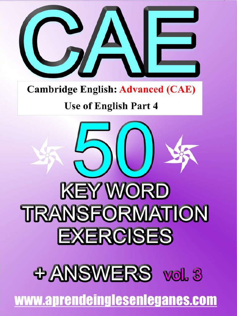 50 Key Word Transformation Exercises | PDF