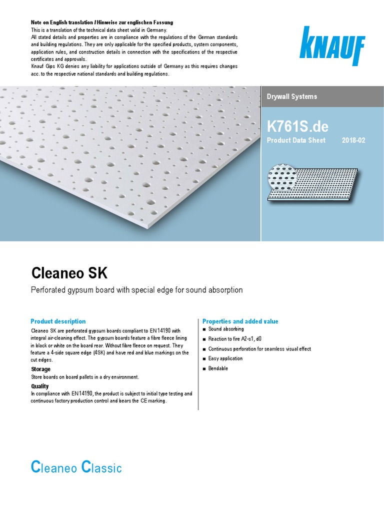 Cleaneo SK k761s de 0218 0 Eng Screen | PDF | Drywall | Building ...