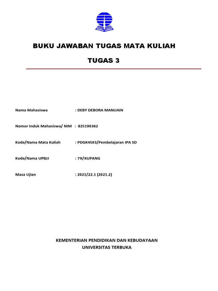 PDGK4503 Tugas3 | PDF