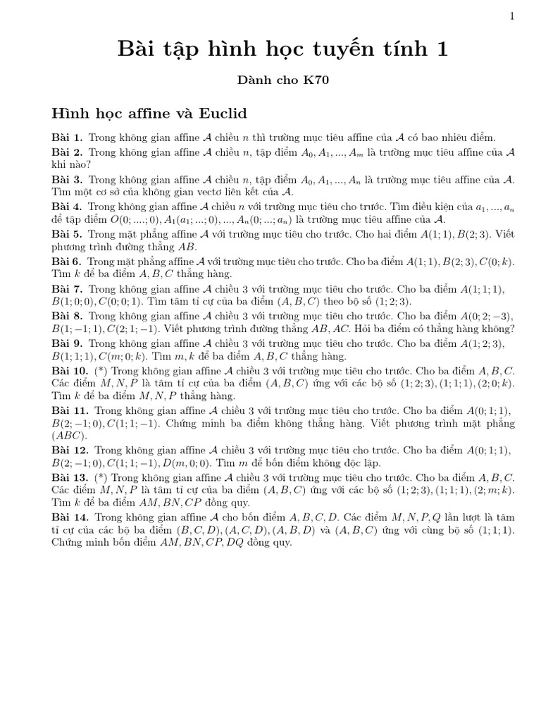 Bai Tap Them HHTT | PDF