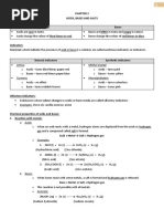 Class 10 Science Chapter 2 Activities | PDF | Science & Mathematics