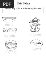 Letrang Aa Kindergarten Worksheets | PDF