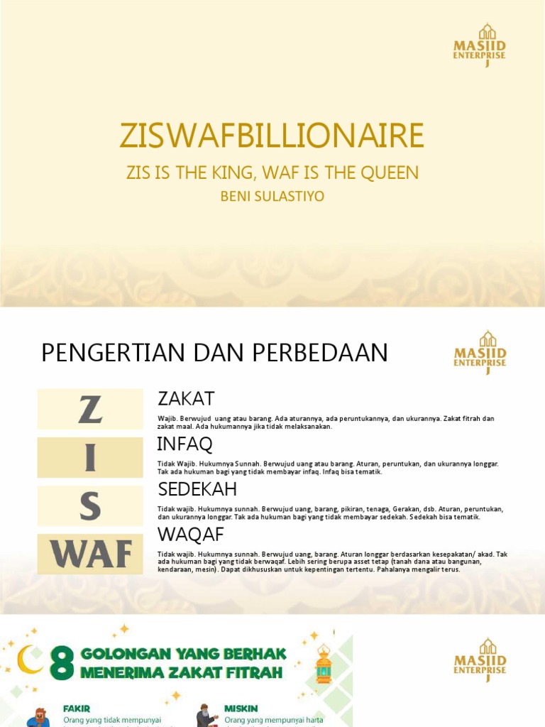 Infaq Gandum: Kreativitas Amal ZISWAF | PDF