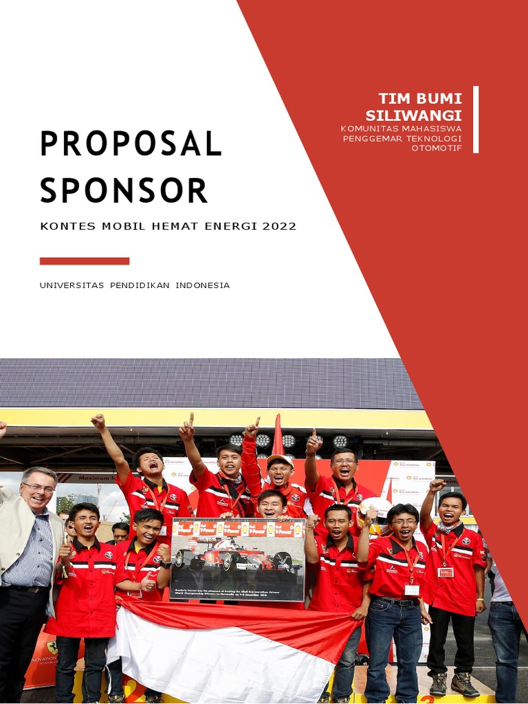 Proposal Sponsorship Tim Bumi Siliwangi UPI 2022 | PDF