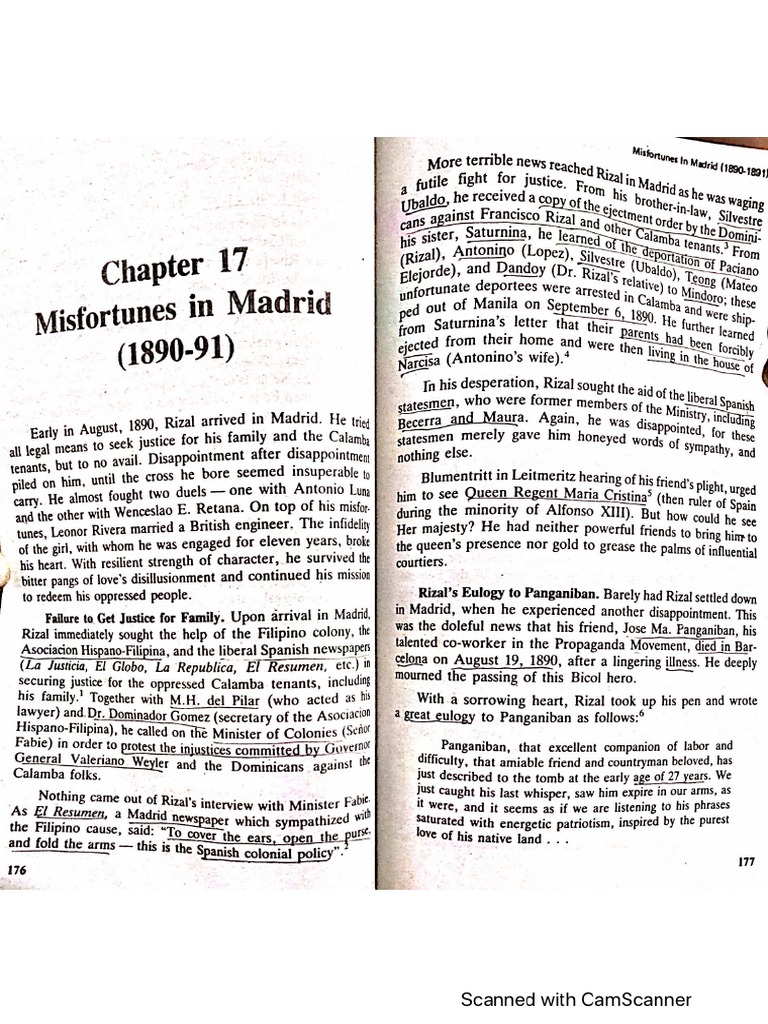 Rizal Chapter 17 | PDF
