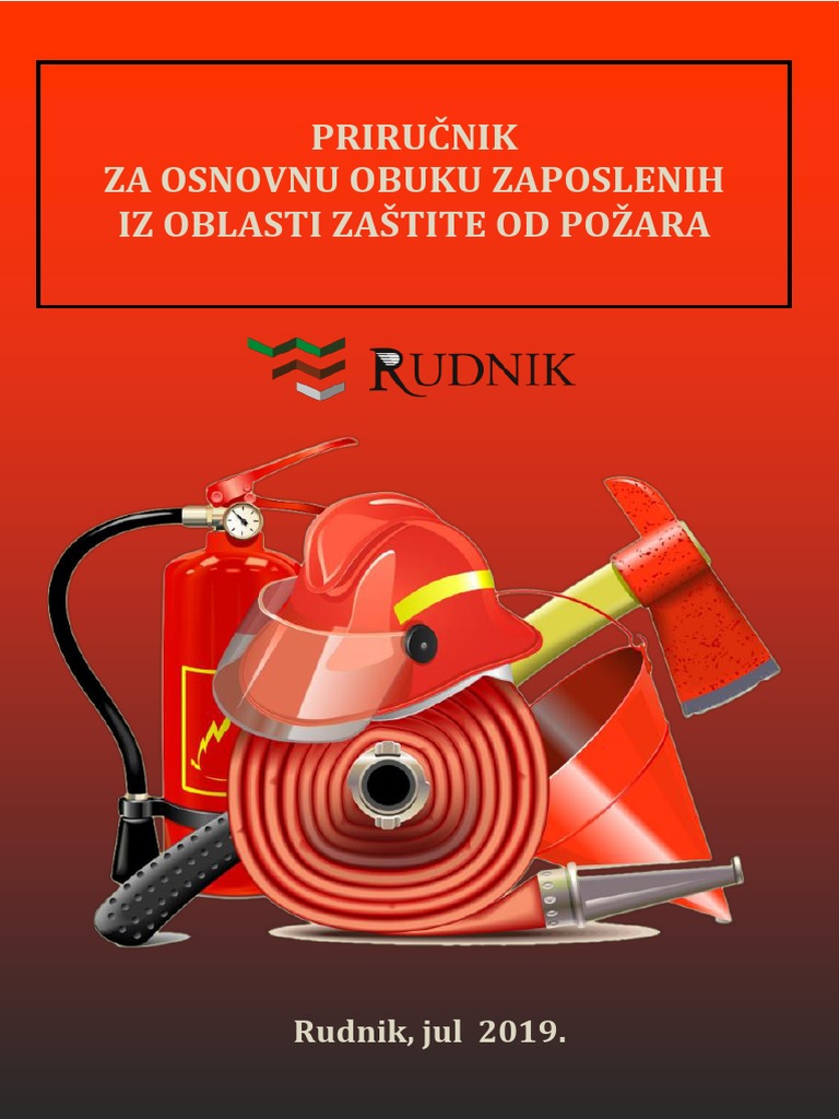 Prirucnik Za Obuku Iz Zastite Od Pozara 2019 | PDF