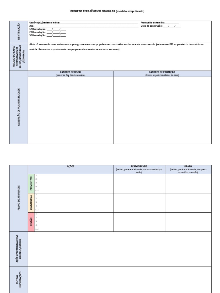 PTS Modelo Simplificado1 | PDF
