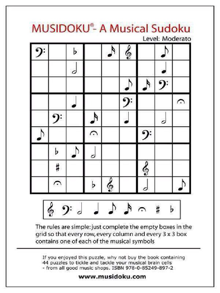 Sudoku Musical | PDF