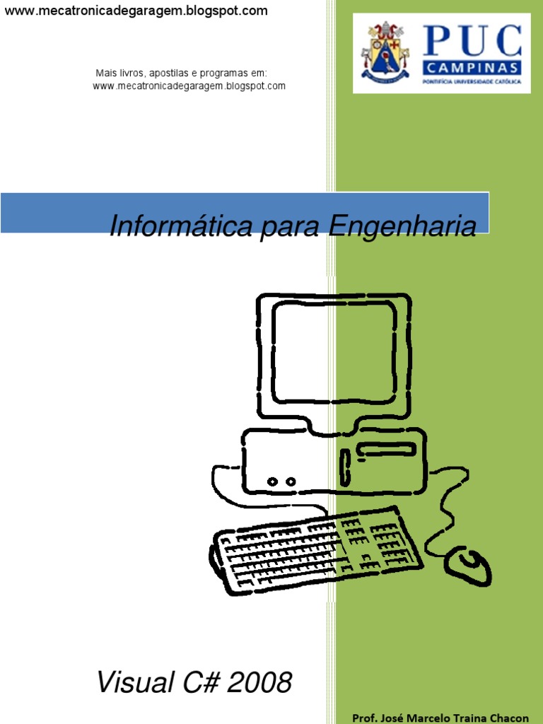 Apostila Visual C 2008 Pdf C Sharp Linguagem De Programação