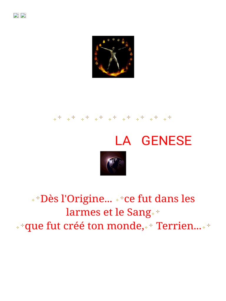 La Genèse selon un Fils Exilé | PDF | Logos (christianisme) | Dieu