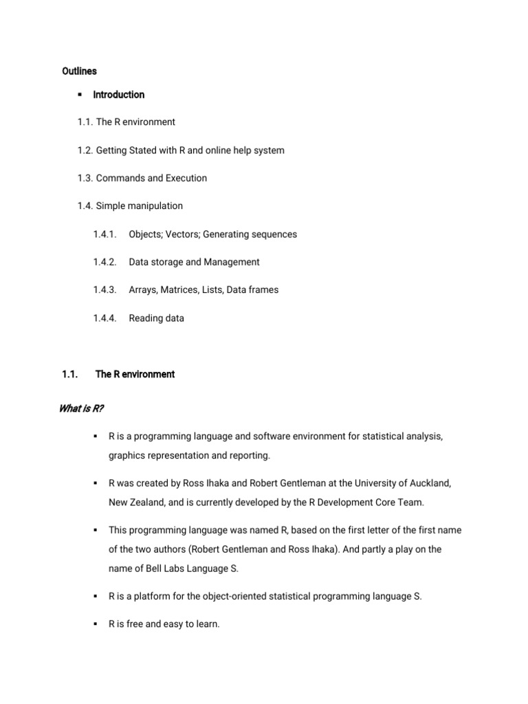 R Programming 2 | PDF | Matrix (Mathematics) | Data Type