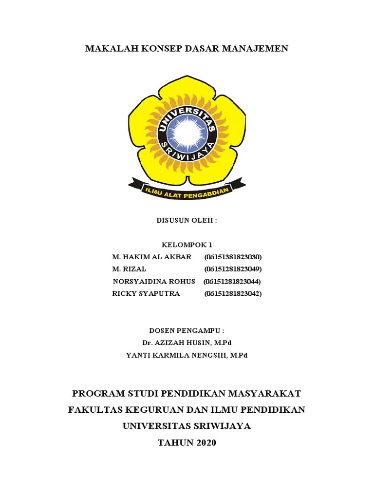 K.1 Konsep Dasar Manajemen PLS | PDF