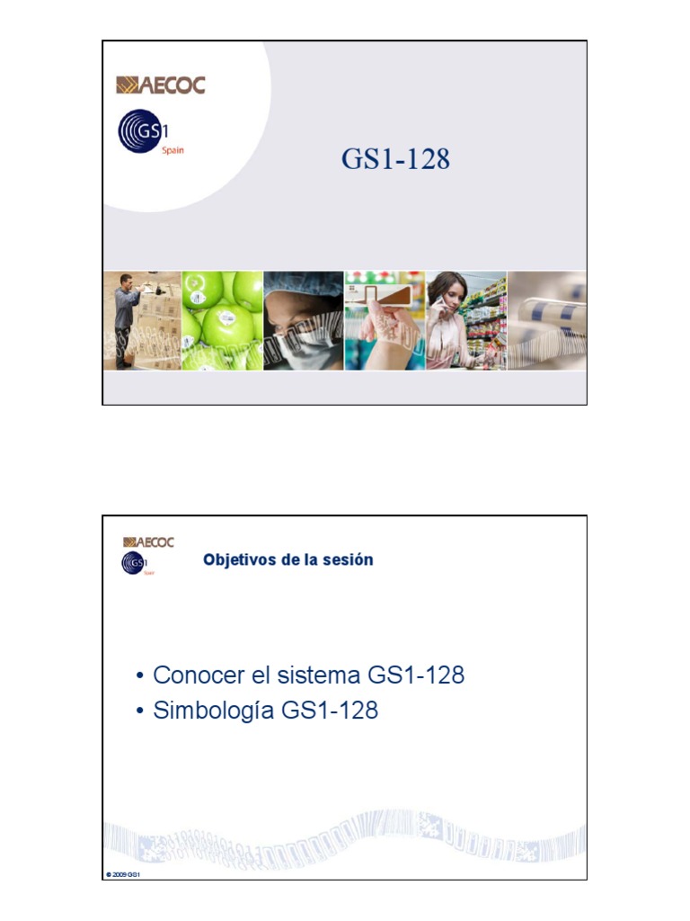 AECOC Impresión - GS1 - 128 | PDF | Informática