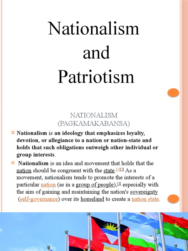 Nationalism and Patriotism | PDF | Nationalism | Right Wing Politics