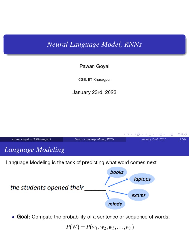 An Introduction to Neural Language Models: Recurrent Networks for ...