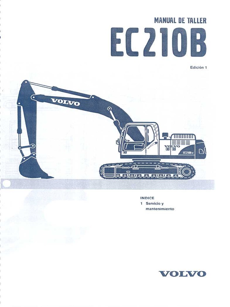 Vdocuments - MX - Excavadora Volvo Ec210b Manual de Taller 1 (061 114) | PDF