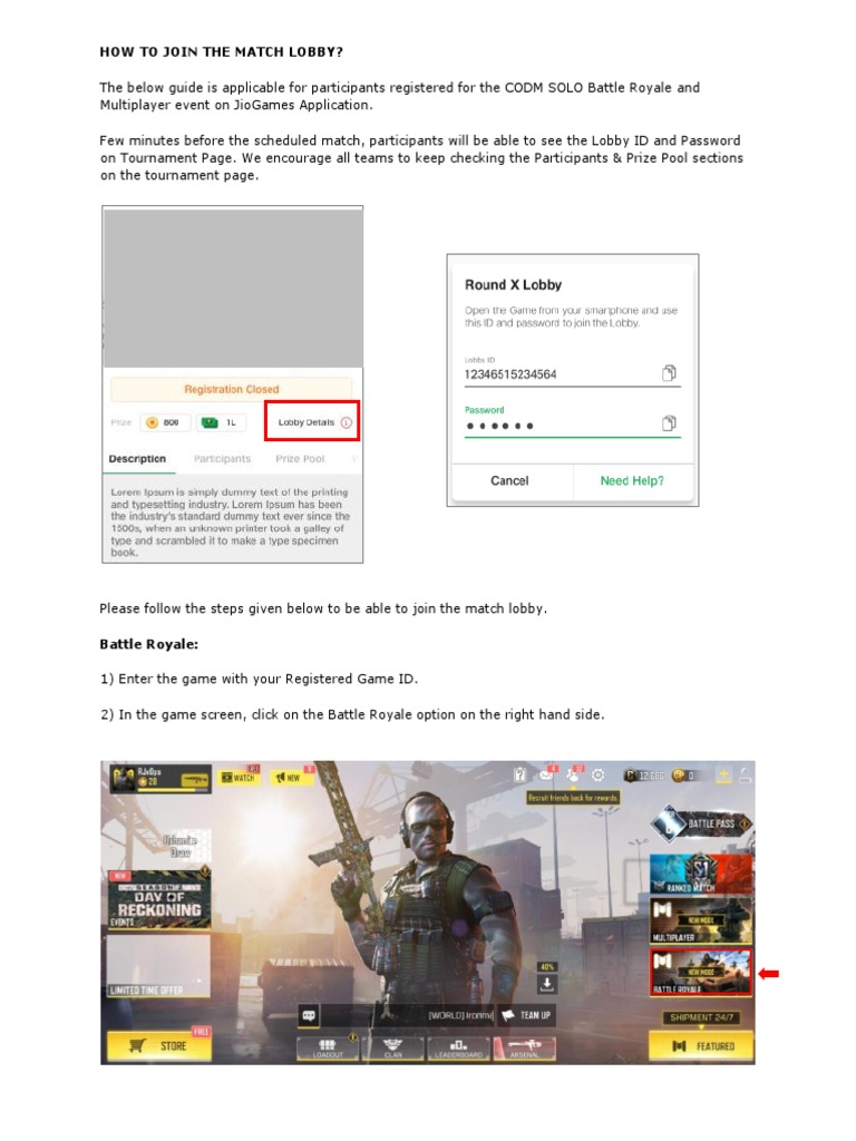CODM - How To Play | PDF
