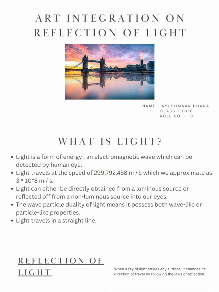 Physics Art Integration Project | PDF