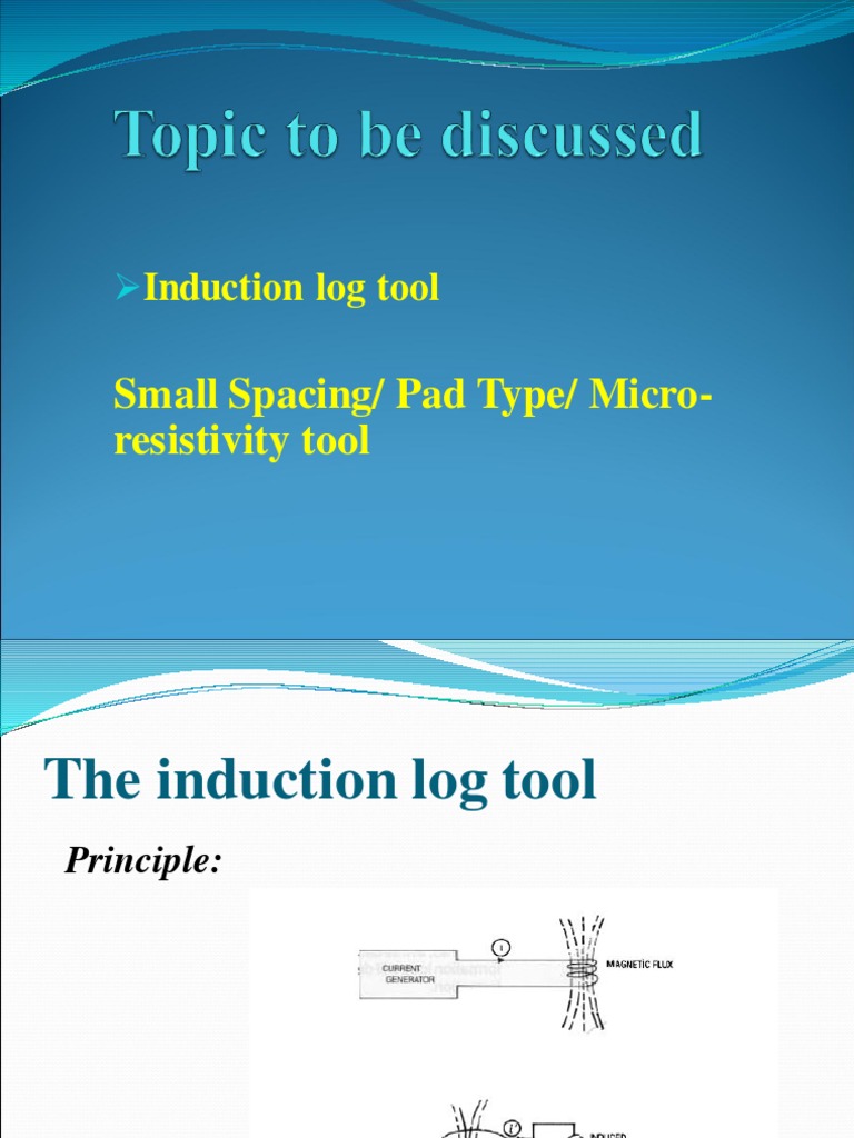 Resistivity, Induction & Microresistivity | PDF | Electromagnetic ...