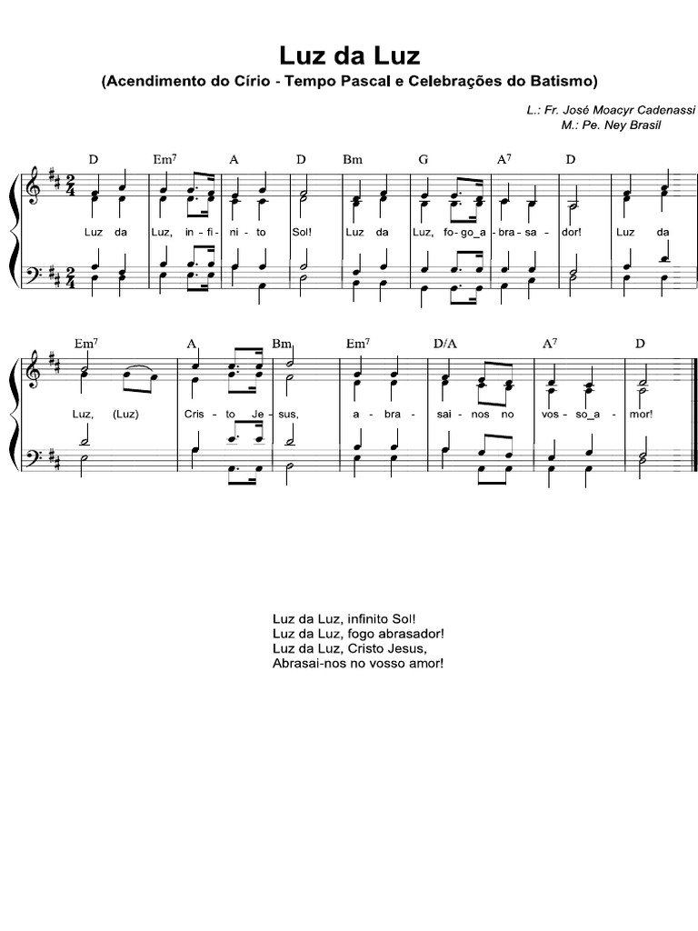 Luz Da Luz | PDF