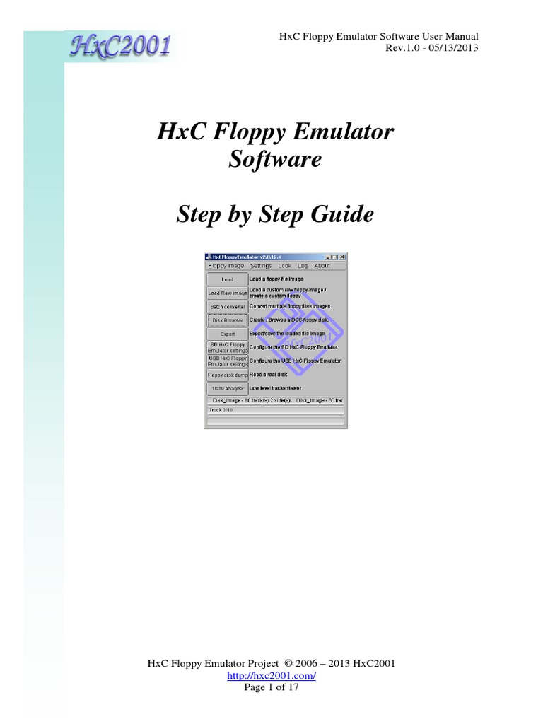 HXC Floppy Emulator Software User Manual ENG | PDF | Floppy Disk ...