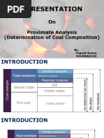 Ultimate and Proximate Analysis | PDF | Coal | Combustion
