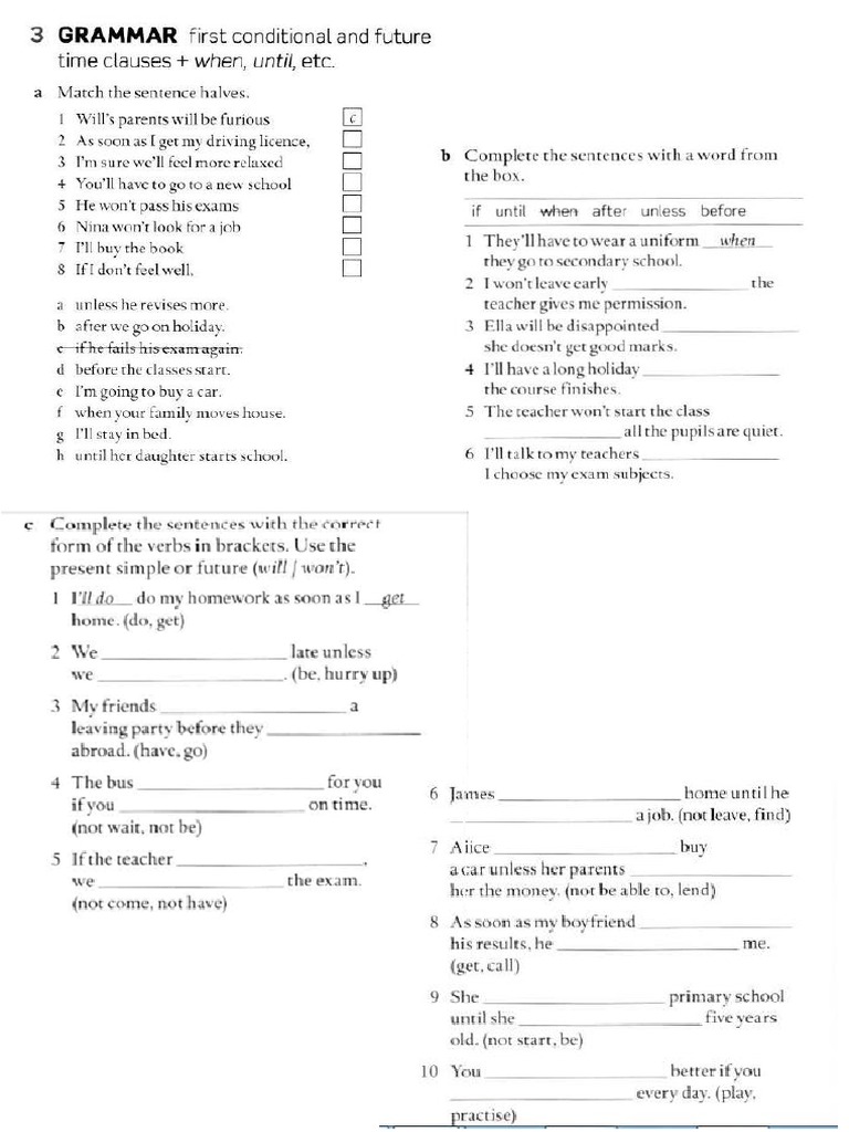 First Conditional Extra Practice | PDF