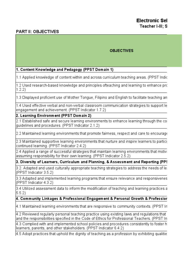 Summary Esat 2021-2022 | Download Free PDF | Learning | Teachers