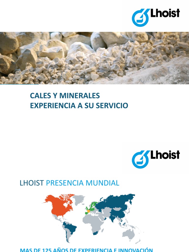 Lhoist: Innovación Global en Minerales | PDF | Europa | Américas