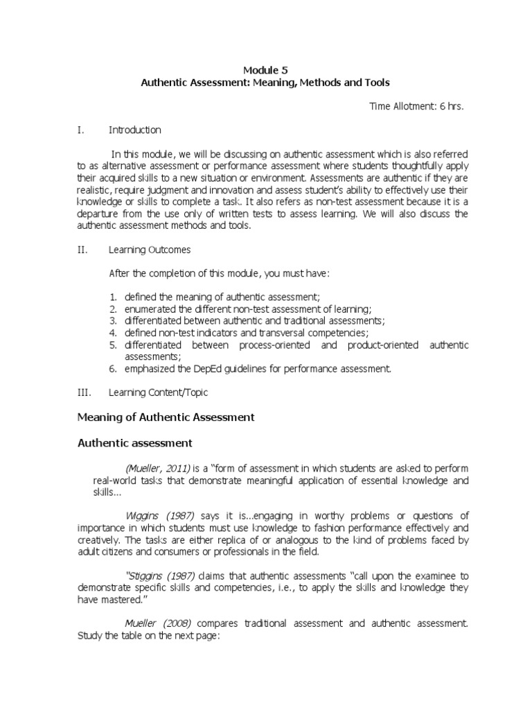 Module 5 Ass 2 | PDF | Educational Assessment | Learning