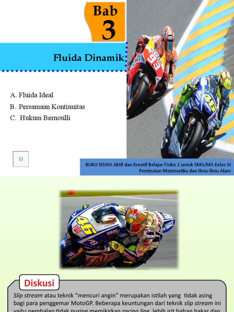 Bab 4 Fluida Dinamik | PDF