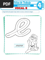 Hojas de Trabajo - Semanal - Vocal E | PDF | Hogar, jardinería y ...