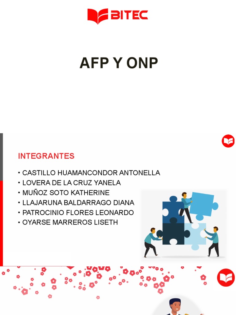 Afp y Onp | PDF | Pensión | Jubilación