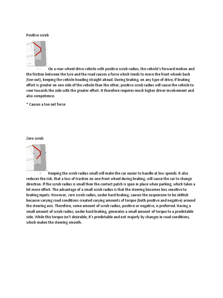 Tire ScrubRadius | PDF