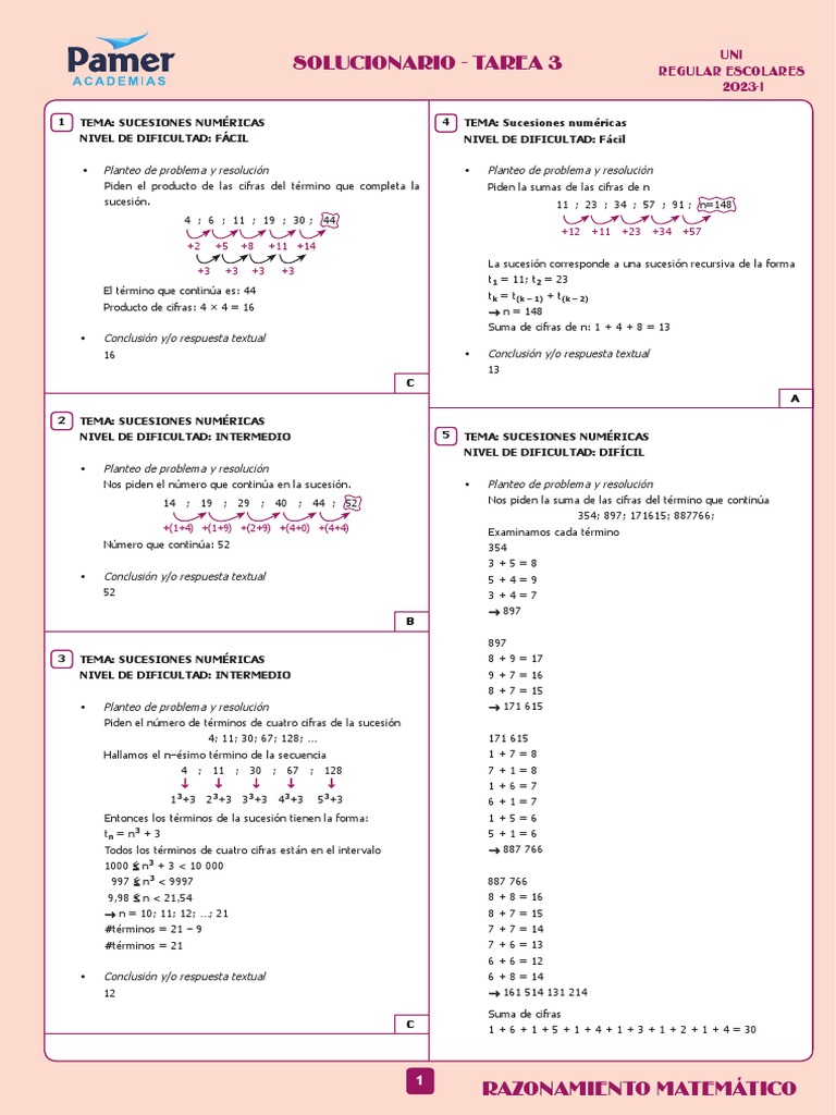 Sol. RM - Sem 3 | PDF