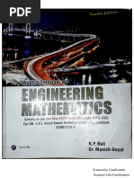 Engineering Mathematics Sem 3, 4 NP Bali | PDF