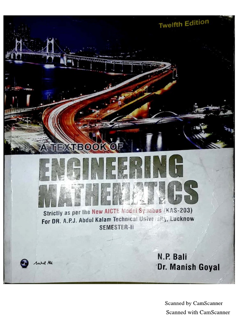 (N.P Bali) Engineering Mathematics-II | PDF