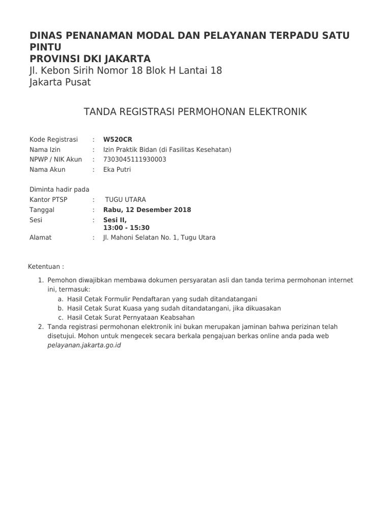 Print Tanda Terima - Eka | PDF