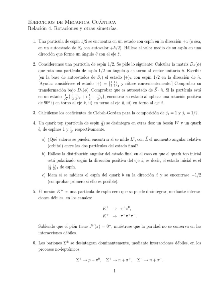 Set4 Simetrias | PDF